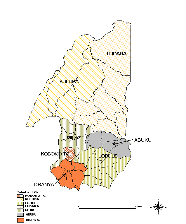Location & Size | Koboko District